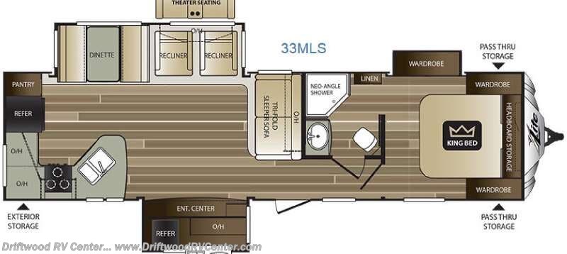 2016 Keystone Cougar X-lite 33MLS RV for Sale in Clermont, NJ 08210 ...