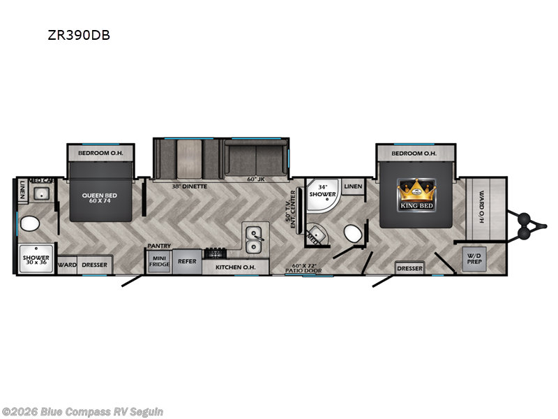 2024 CrossRoads Zinger 390DB RV for Sale in Seguin, TX 78155 | T81051 ...