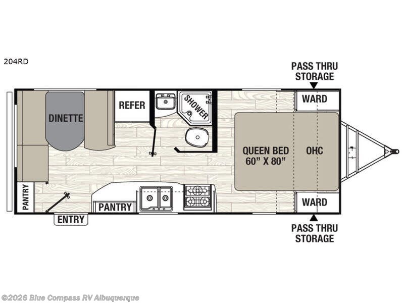 2019 Coachmen Freedom Express 204RD RV for Sale in Albuquerque, NM ...