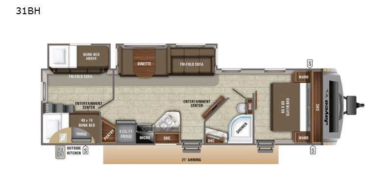 2020 Jayco White Hawk 31BH RV for Sale in Souderton, PA 18964 | U22057 ...