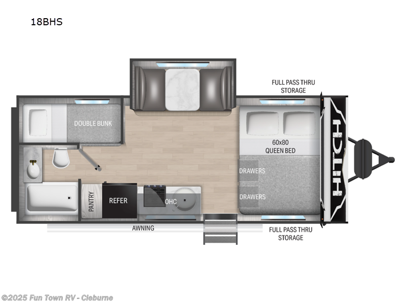 2022 Cruiser RV Hitch 18BHS RV for Sale in Cleburne, TX 76031 | 208529A ...