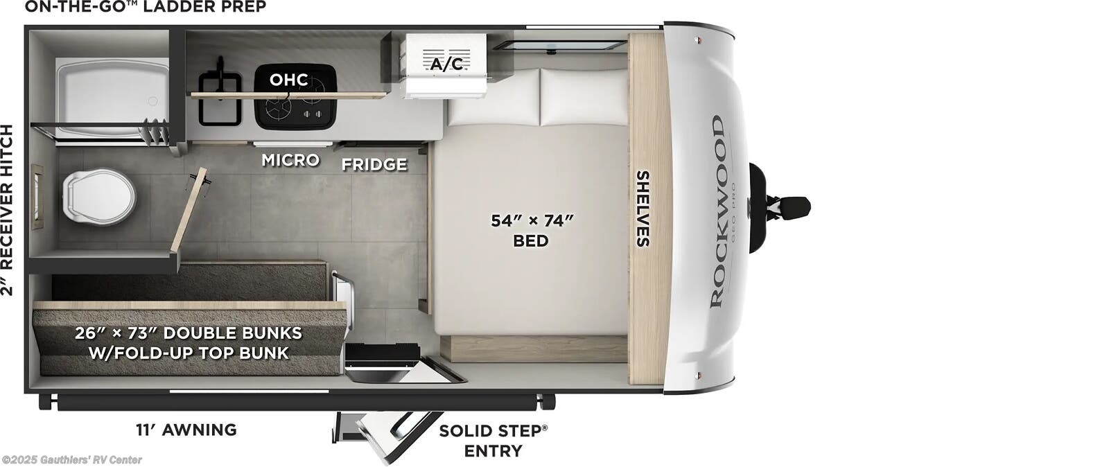 2026 Forest River Rockwood Geo Pro G13LE