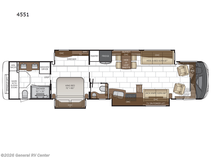 2025 Newmar Mountain Aire 4551 RV for Sale in Elizabethtown, PA 17022 ...