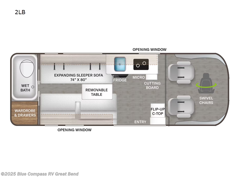 2025 Thor Motor Coach Dazzle 2LB RV for Sale in Great Bend, KS 67530 | M88629 | RVUSA.com ...