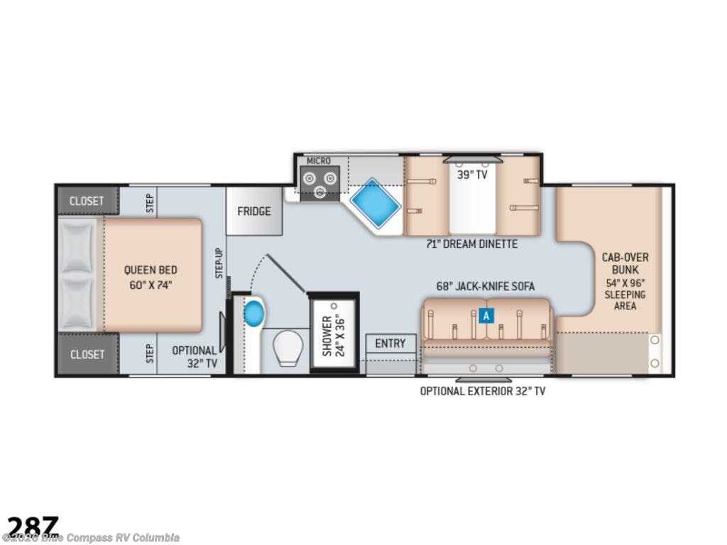 2021 Thor Motor Coach Chateau 28Z RV for Sale in Lexington, SC 29072 ...