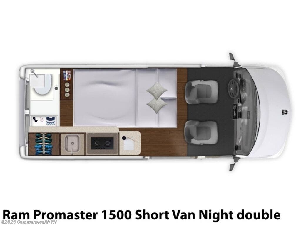 2019 Carado Axion Ram Promaster 1500 Short Van Night double RV for Sale ...