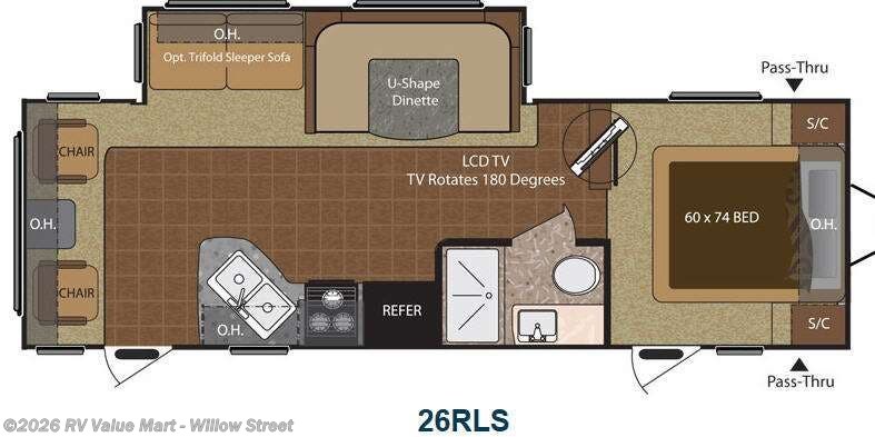 2013 Keystone Hideout 26RLS RV for Sale in Willow Street, PA 17584 ...