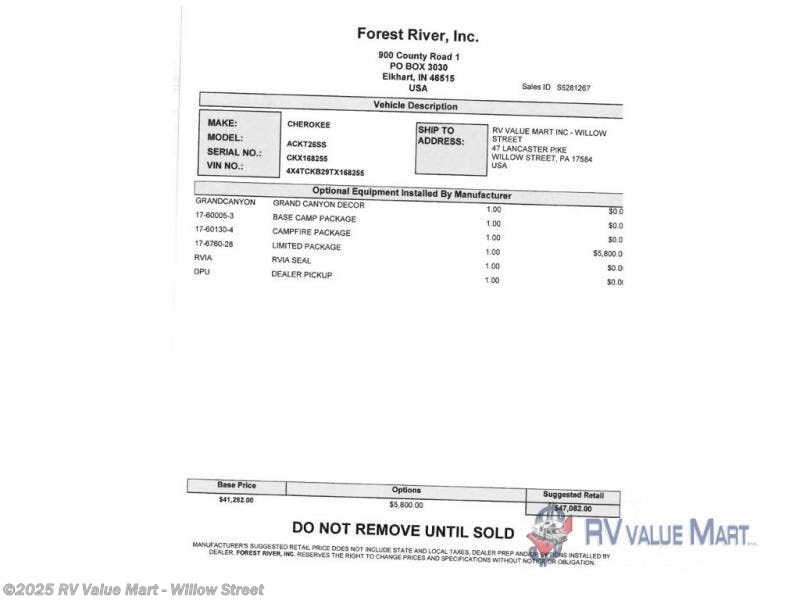 2026 Forest River Cherokee Grey Wolf 26SS #TX168255 - For Sale in ...