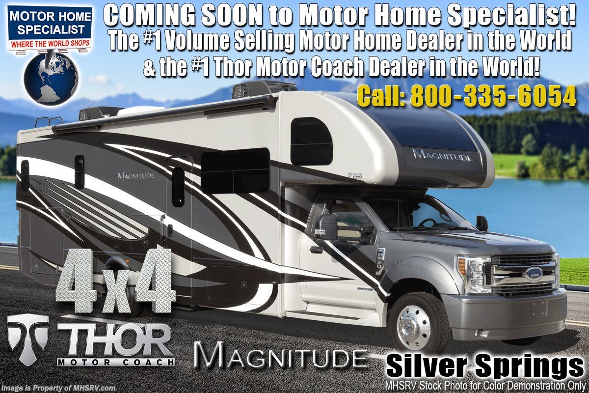 New 2020 Thor Motor Coach Magnitude XG32 4x4 330HP Diesel Super C RV ...