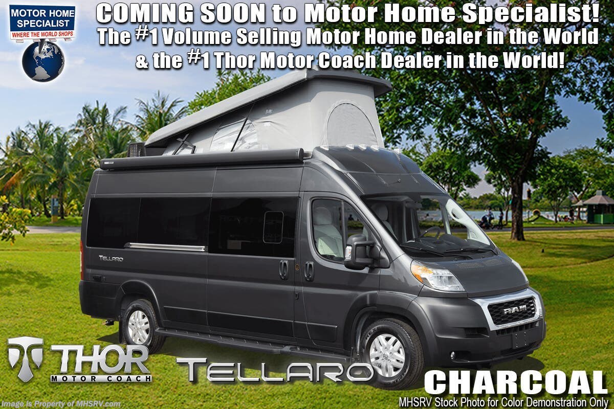 2022 Thor Motor Coach Tellaro 20A W/ Retractable Roof Top, Power Pack ...