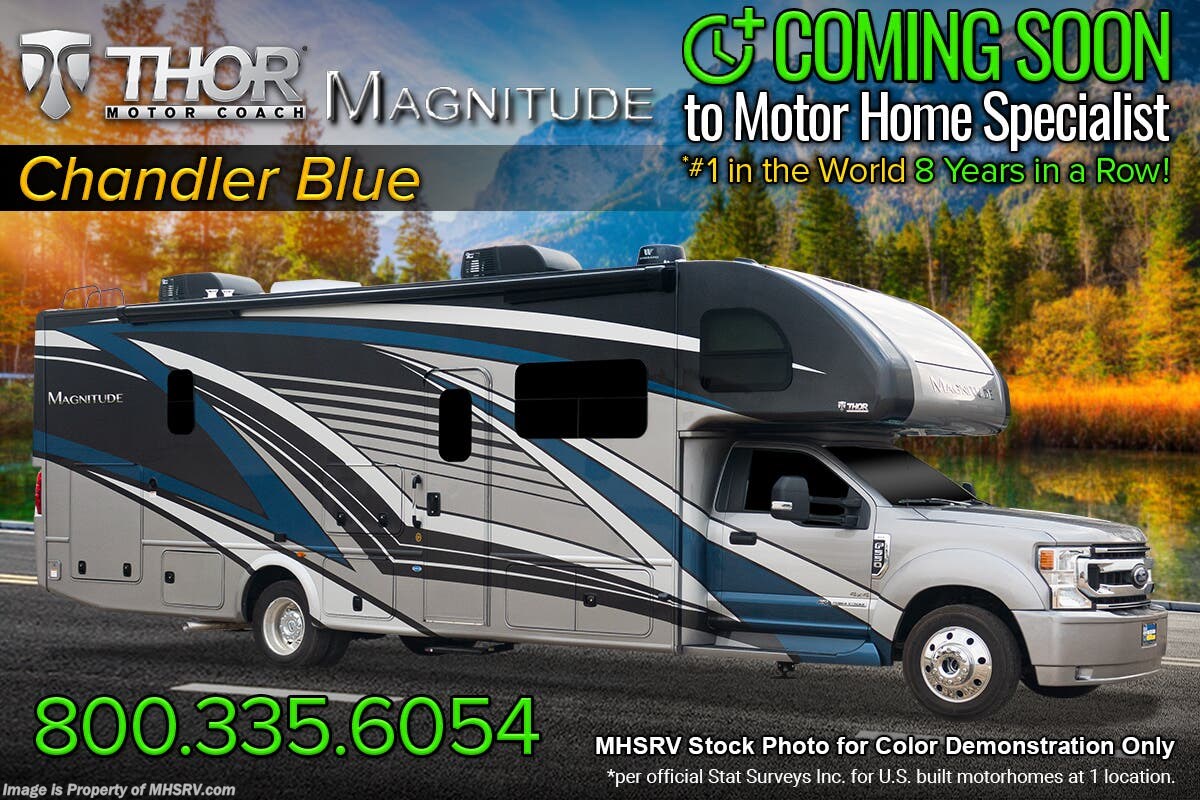 2022 Thor Motor Coach Magnitude RS36 4x4 Bunk Model Super C W/Ford ...