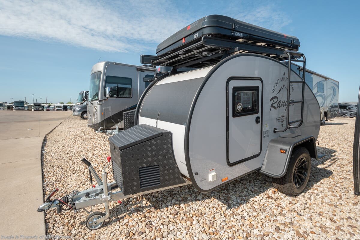 2022 Hero Camper Ranger SKYBOX Teardrop Travel Trailer W/ Skybox, Solar ...