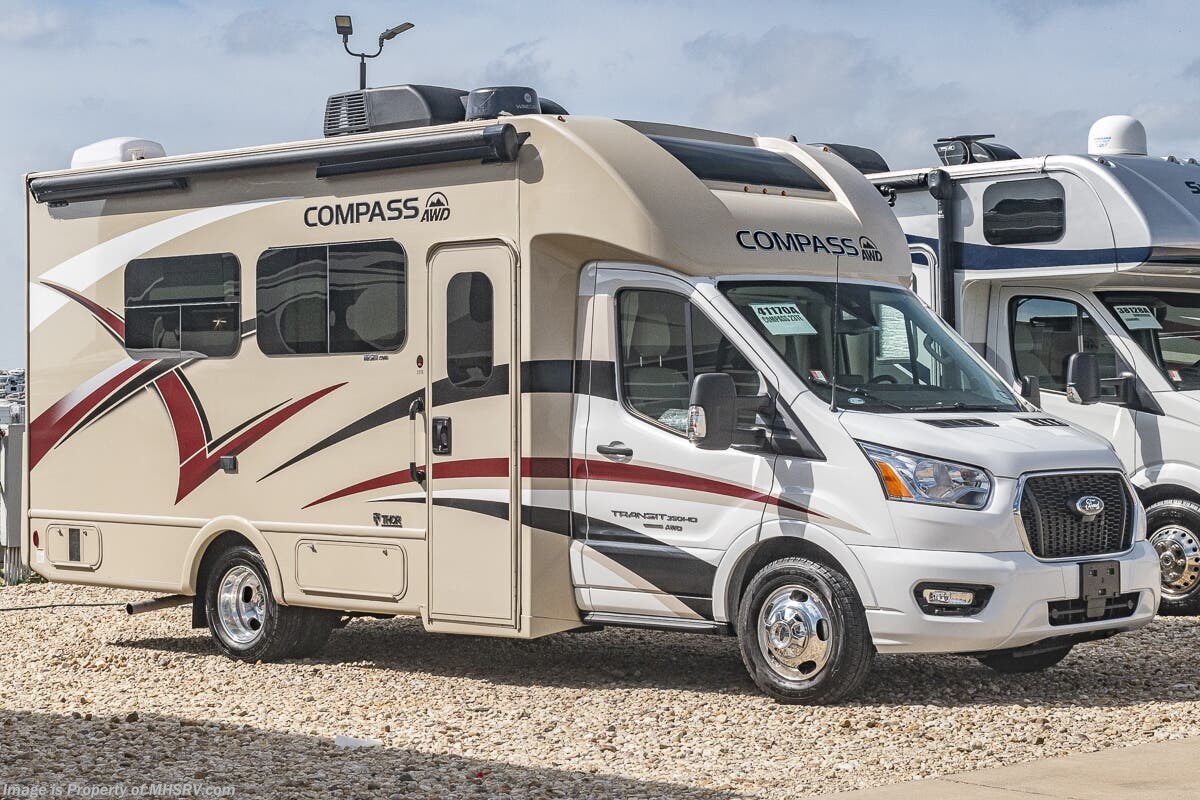 2022 Thor Motor Coach Compass 23TE AWD W/ Ext. Shower, GPS, Power ...