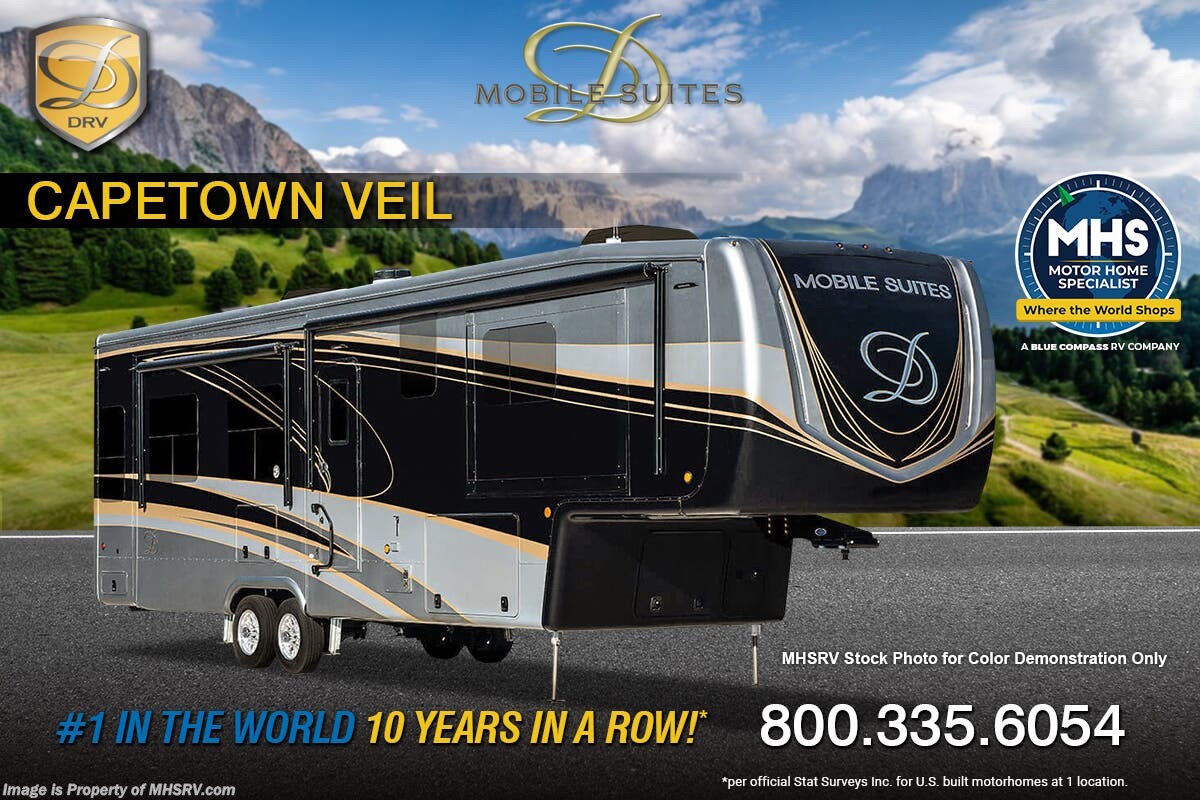 2024 DRV Mobile Suites 41RKDB Luxury Bath & 1/2 W/ 3 A/Cs, Winegard ...