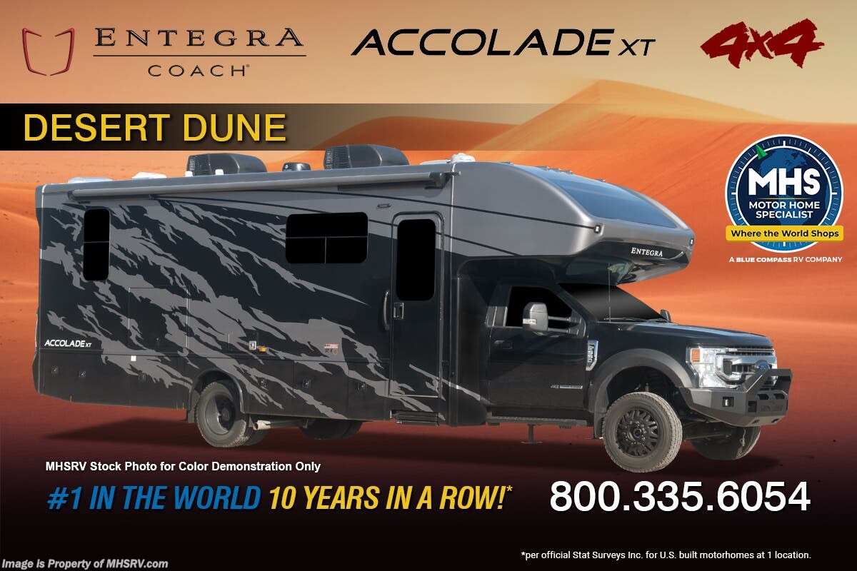 2024 Entegra Coach Accolade XT 35L Super C 4x4 W/ Ford F600, Washer ...