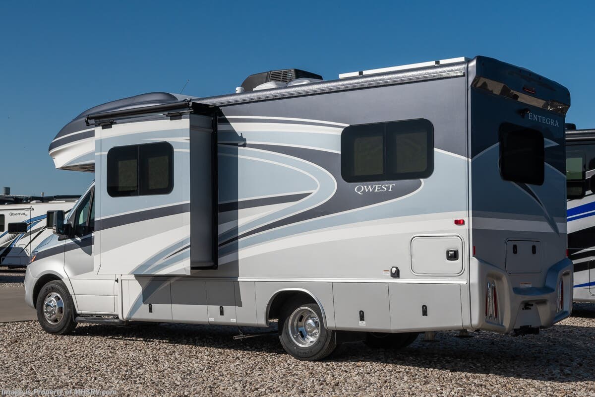 2024 Entegra Coach Qwest 24T Diesel Sprinter W/ Hydraulic Leveling, & More