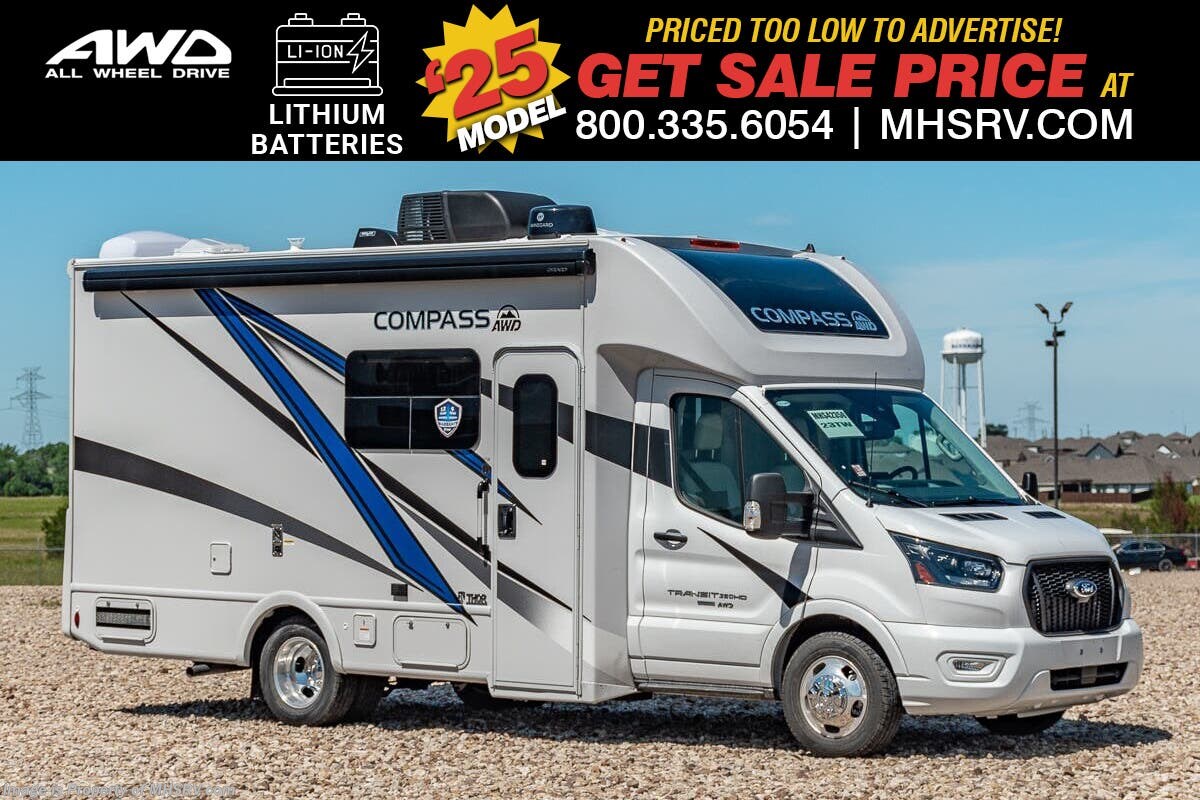 2025 Thor Motor Coach Compass AWD 23TW All-Wheel Drive Luxury B+ ...