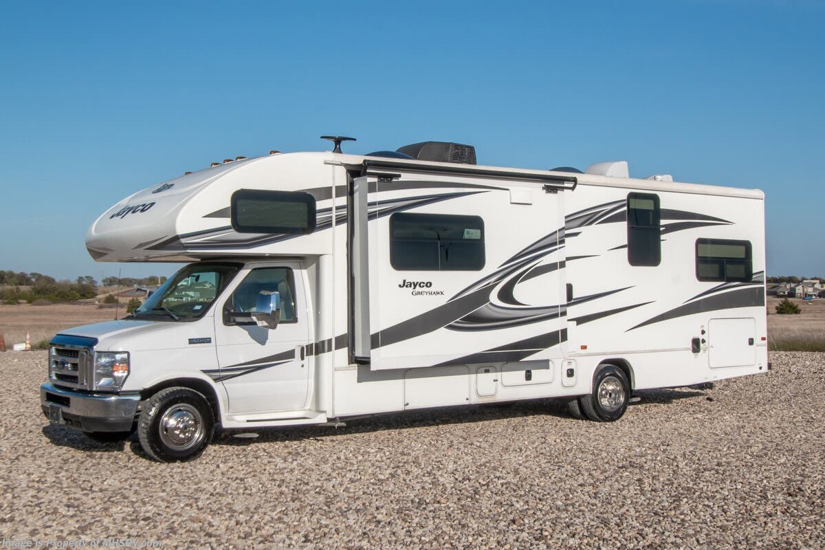 2018 Jayco Greyhawk 31FS Bunk Model W/ Ext. Shower, 3 Camera System ...