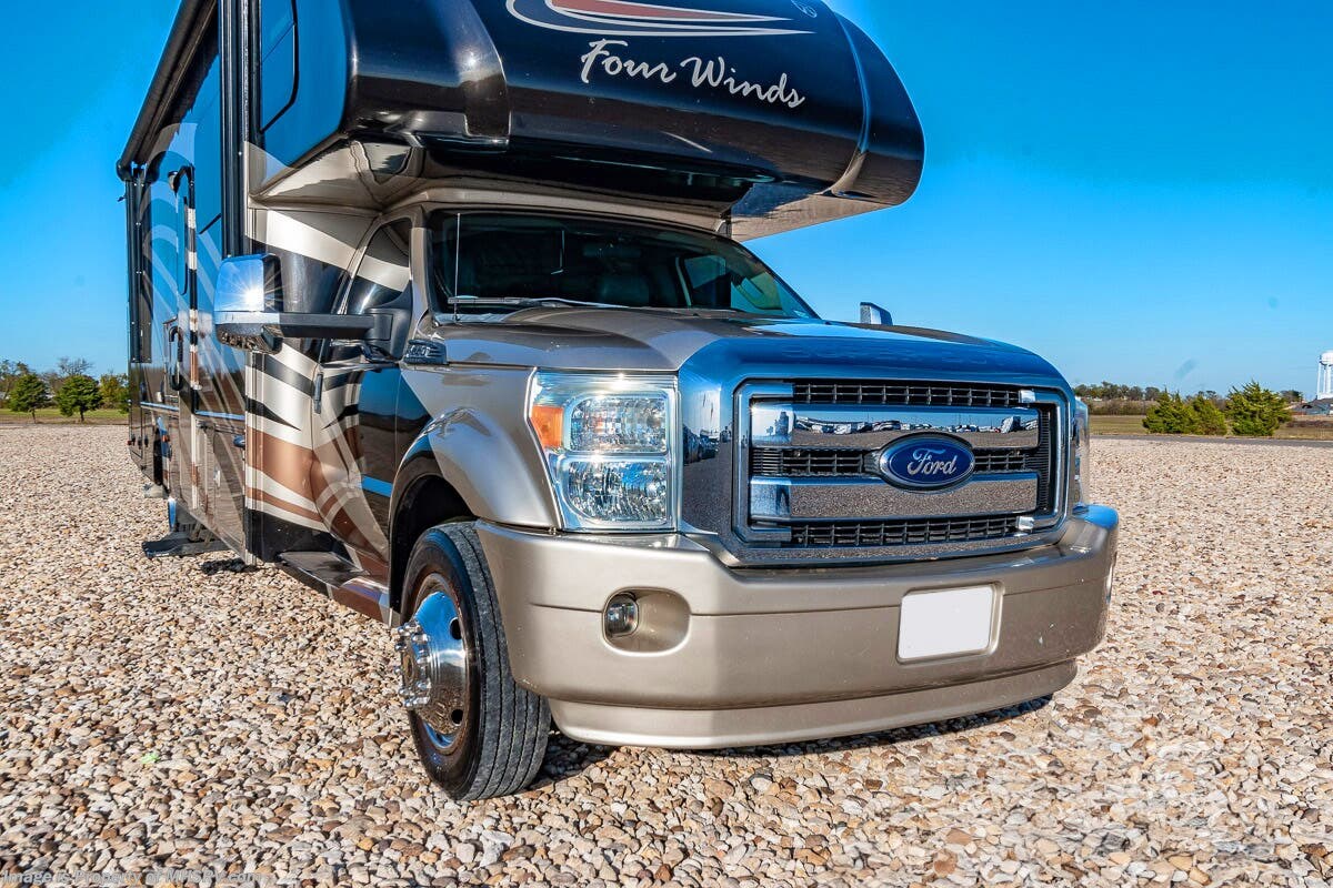 2015 Thor Motor Coach Four Winds Super C 35SB Bunk Bed Model W/ Theater Seats, Ext ...