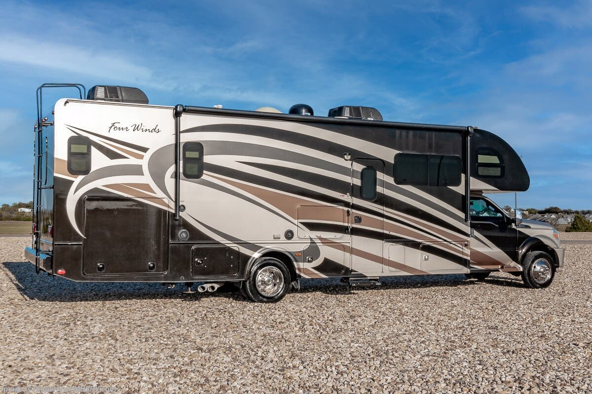 2015 Thor Motor Coach Four Winds Super C 35SB Bunk Bed Model W/ Theater Seats, Ext ...