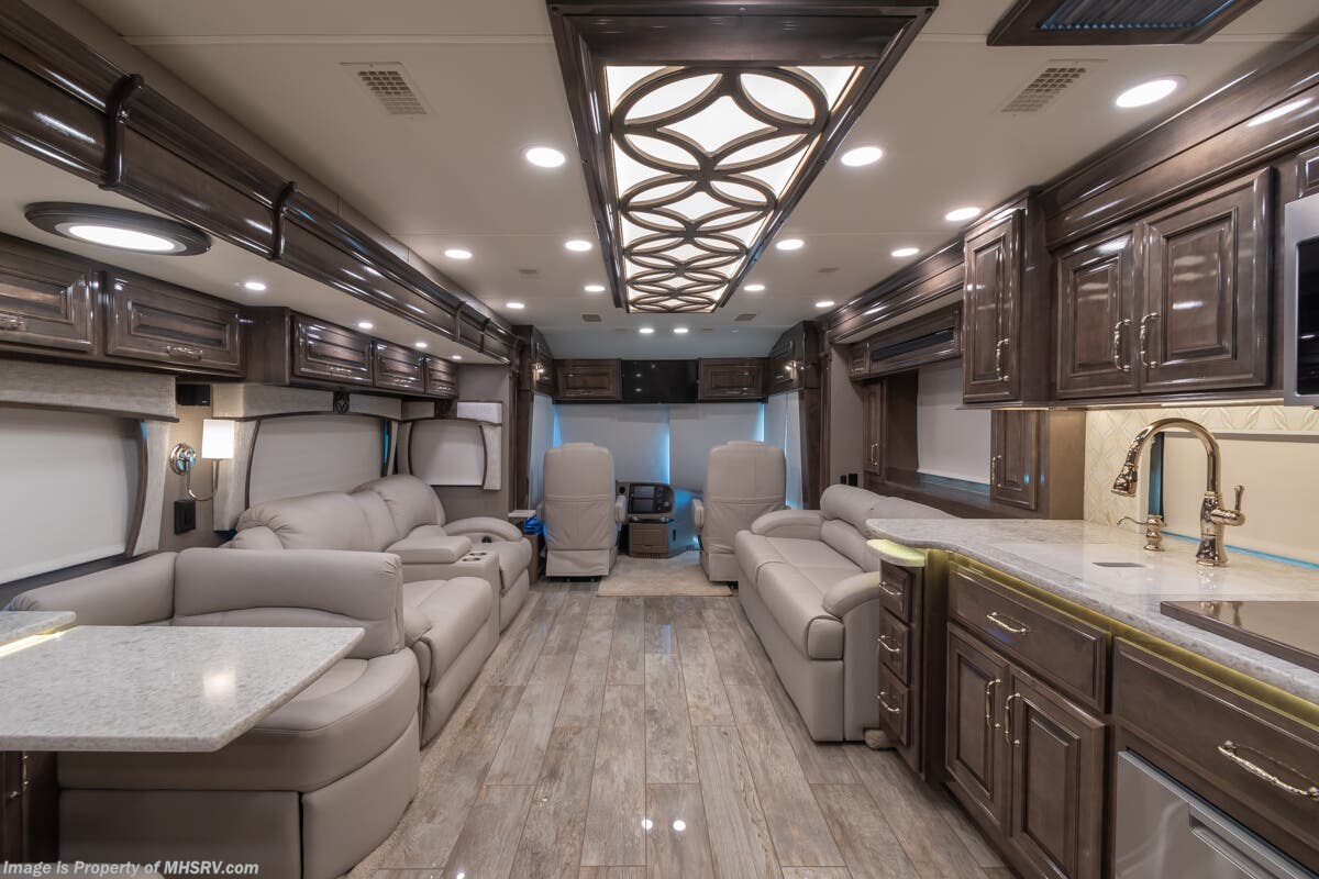 2021 Entegra Coach Cornerstone 45W Bath & 1/2 Model W/ King Bed, Stack ...