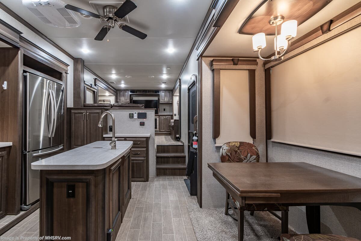 2020 Keystone Alpine 3701FL Bath & 1/2 Model W/ King Bed, Stack W/D ...