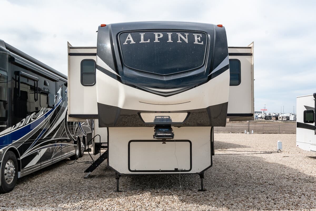 2020 Keystone Alpine 3701FL Bath & 1/2 Model W/ King Bed, Stack W/D ...