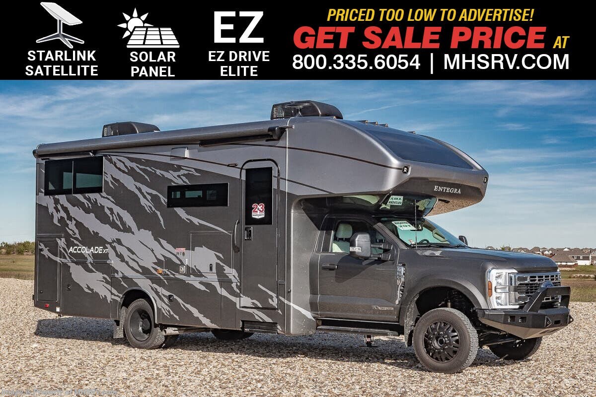 2025 Entegra Coach Accolade XT 29T Super C 4x4 W/ Starlink, Solar, Ext ...