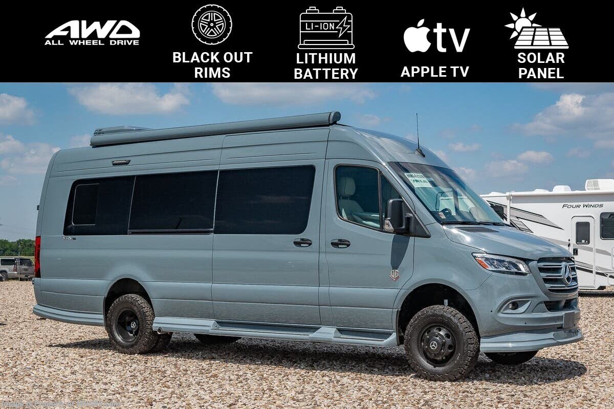 2025 Forest River OGV V-RV 7RLA Luxury B Van AWD RV W/ 1080Ah Lithium ...