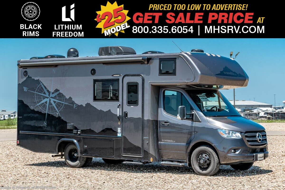 2025 Dynamax Corp Isata 3 Series 24FW Sprinter Diesel RV W/ Black Rims ...