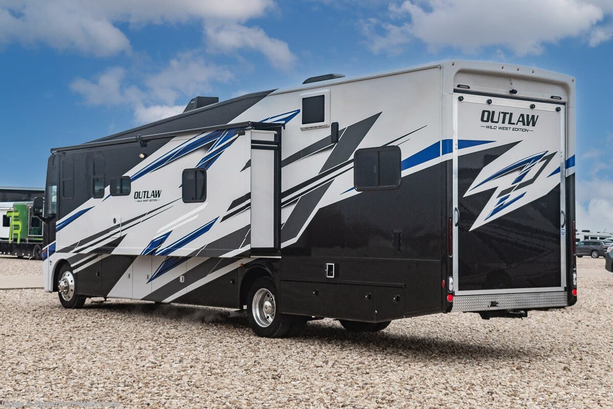 2025 Thor Motor Coach Outlaw Wild West Edition 38M Toy Hauler RV W ...