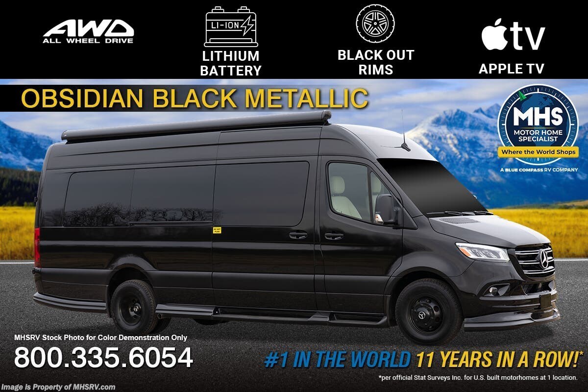 2025 Forest River OGV V-RV 5RLA Luxury AWD B Van RV W/ 1080Ah Lithium ...