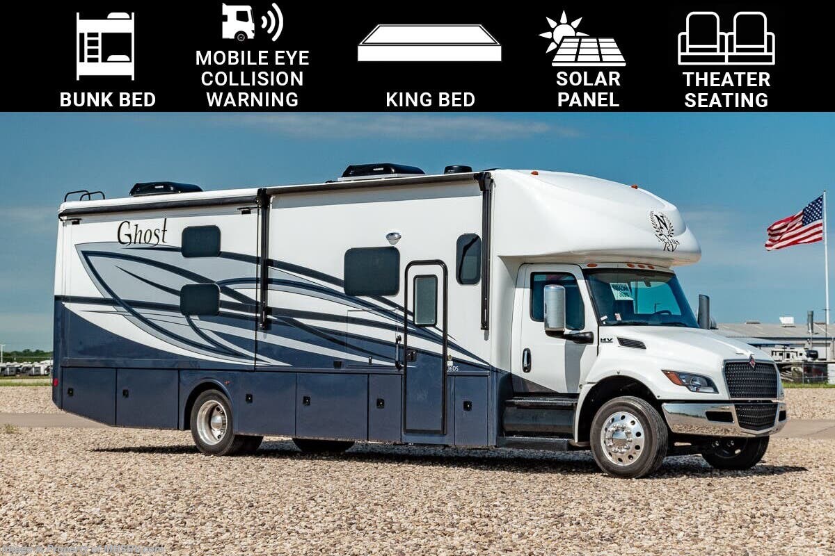 2025 Nexus Ghost 36DS Luxury Super C Bunk Bed W/ Mobile Eye, King Bed ...