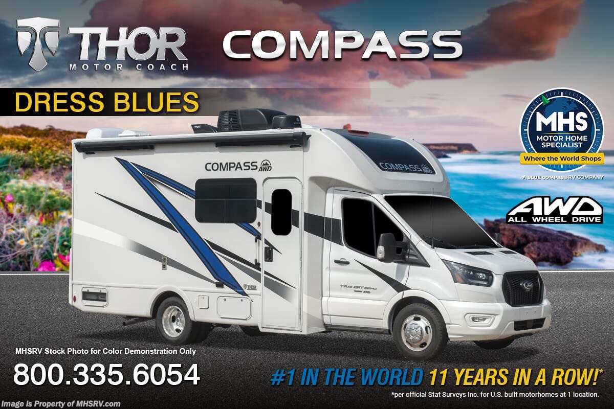 2025 Thor Motor Coach Compass 24JG All-Wheel Drive (AWD) Luxury B+ ...