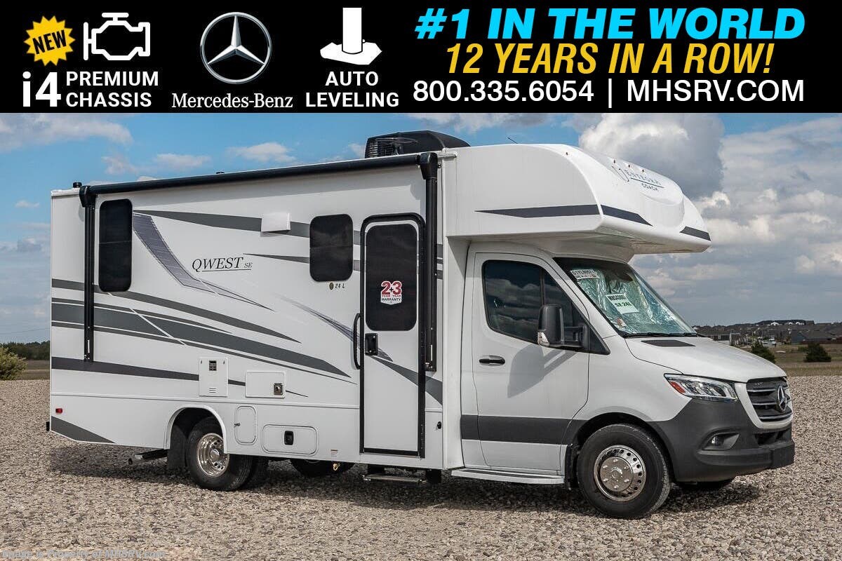 2025 Entegra Coach Qwest SE 24L Diesel Sprinter W/ Hydraulic Auto ...