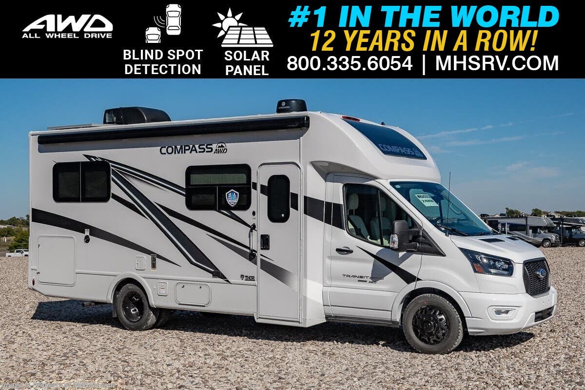 2025 Thor Motor Coach Compass AWD 24KB All-Wheel Drive Luxury B+ ...