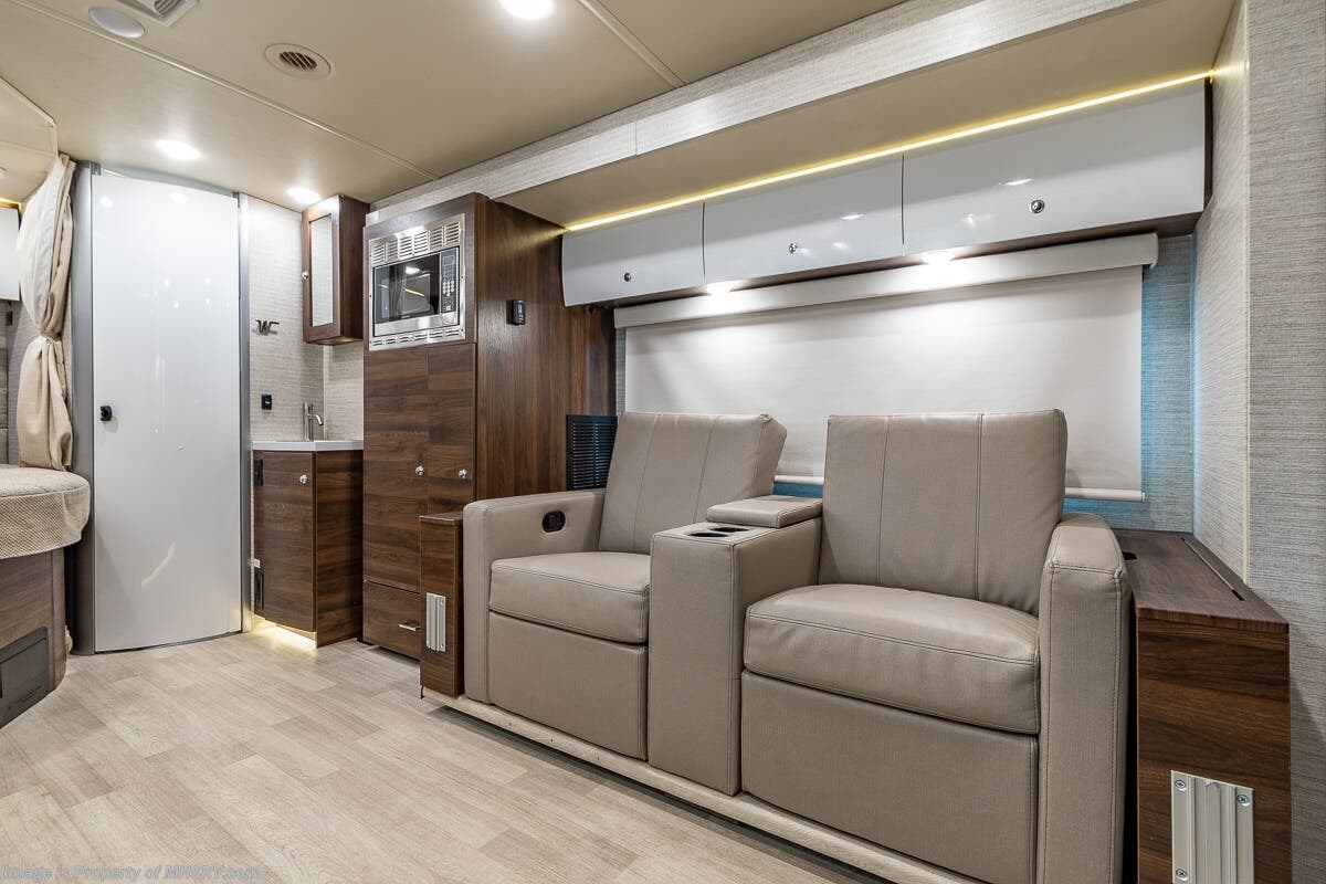 2023 Winnebago View 24J RV W/ Theater Seats, Diesel Gen., Cab Over Loft, Auto Leveling & More