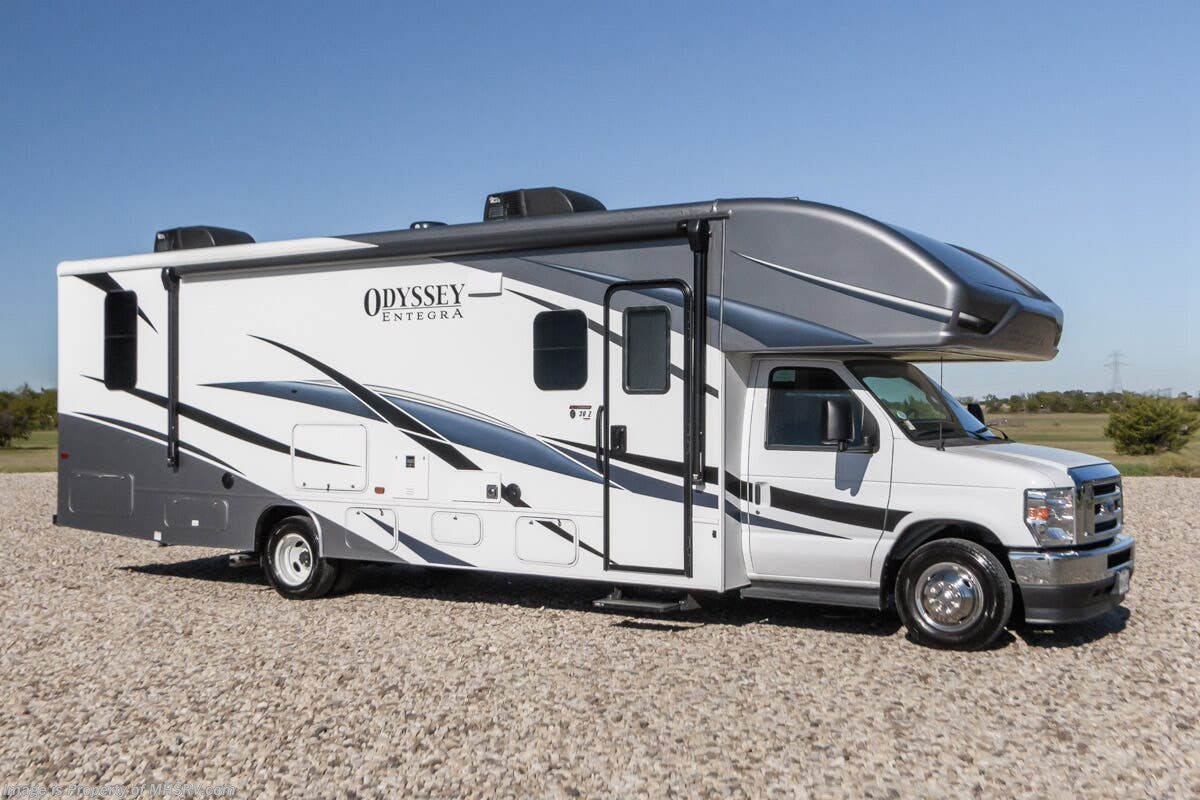 2024 Entegra Coach Odyssey 30Z RV W/ Theater Seats, Solar, Fireplace ...