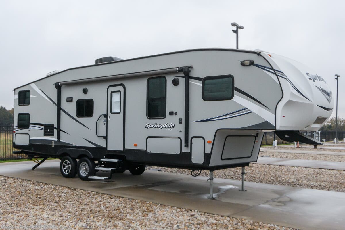 2017 Keystone Springdale 286BH Bunk Model 5th Wheel W/ Alum. Wheels ...