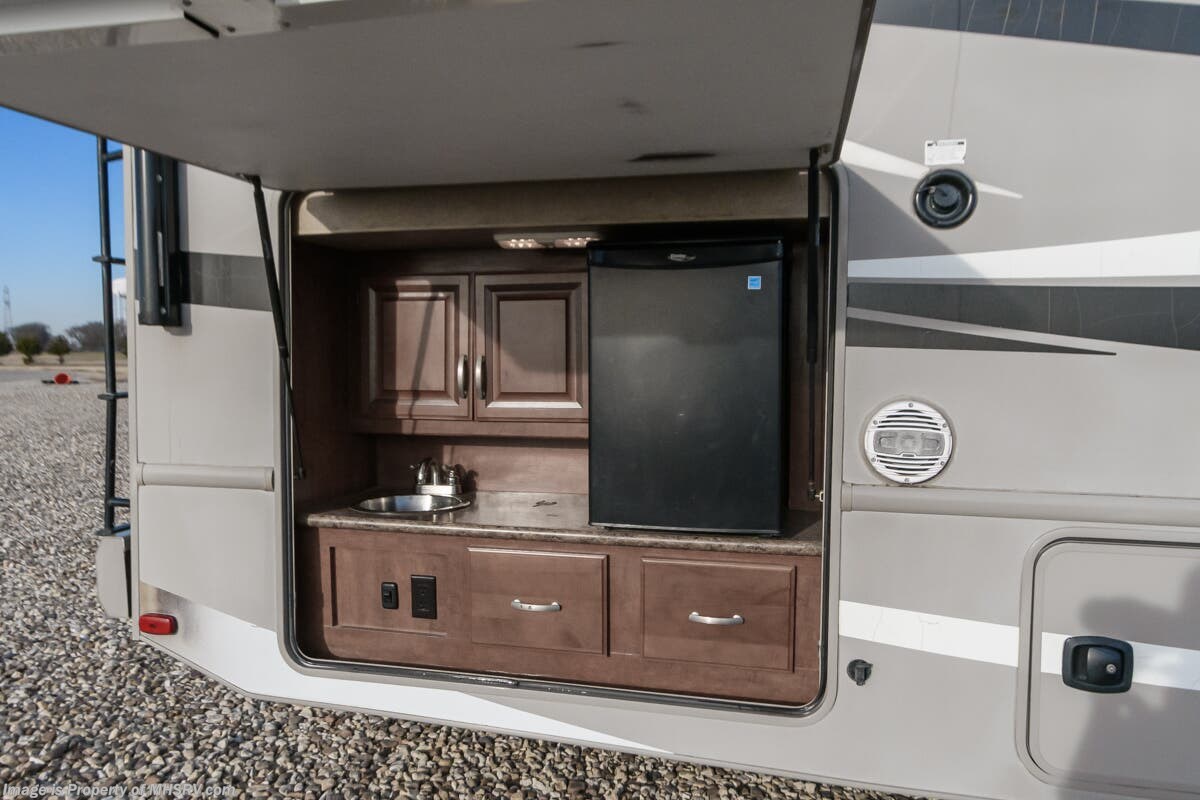 2015 Thor Motor Coach Four Winds Super C 35SB Bunk Model RV W/ Solar, King Bed, Auto Leveling ...