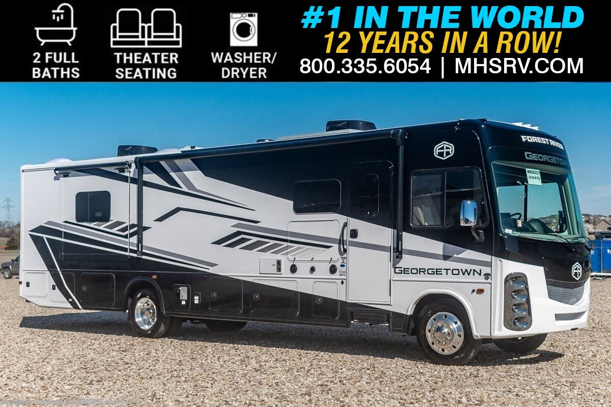 2025 Forest River Georgetown GT5 36F5 2 Full Bath Bunk Model RV W/ King ...