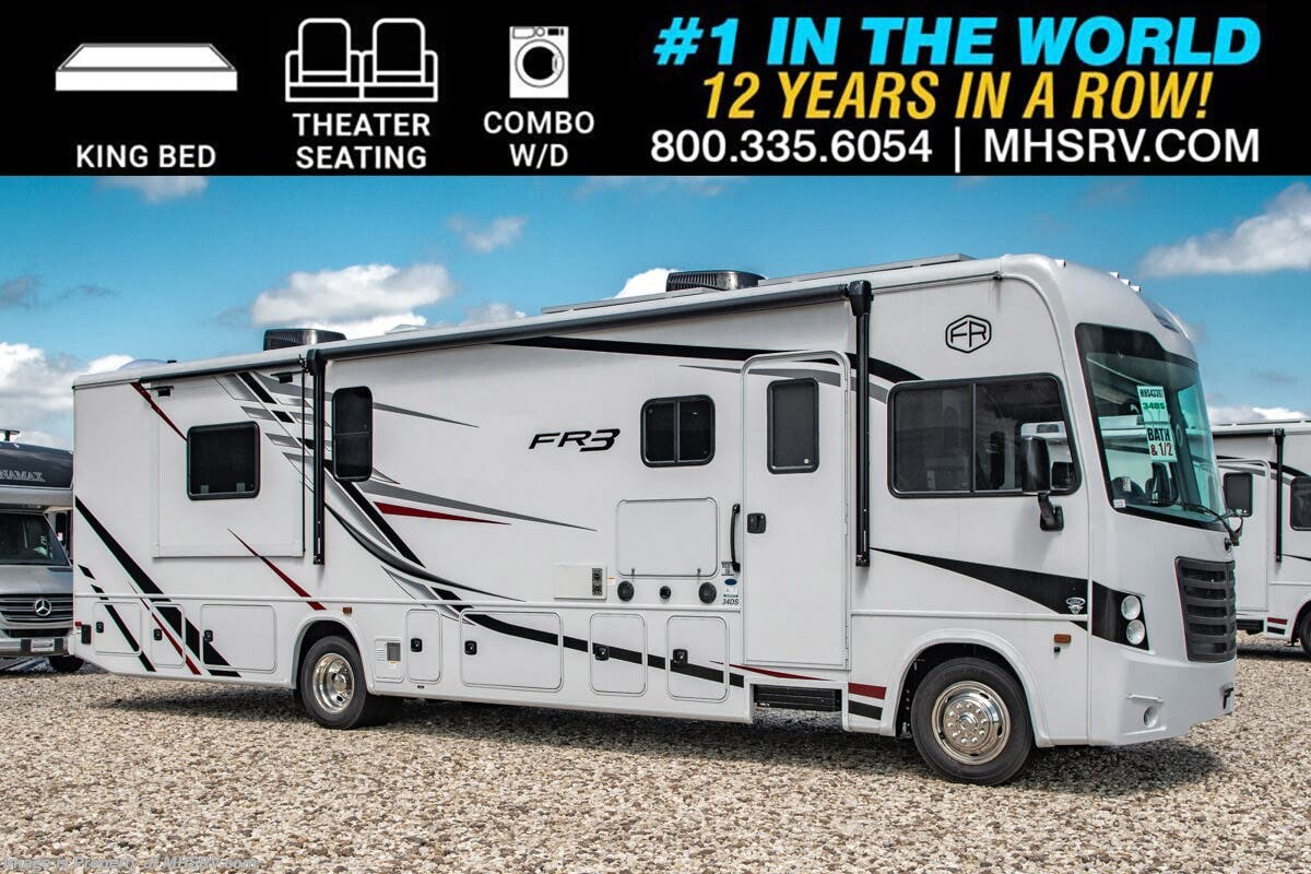 2025 Forest River FR3 34DS Bath & 1/2 RV W/ Theater Seats, King Bed ...