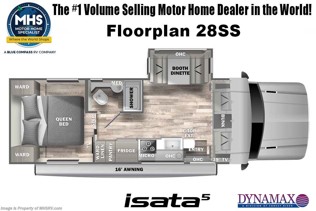 2026 Dynamax Corp Isata 5 Series 28SS 4x4 Diesel Super C W/ Extreme Edition, Theater Seats ...