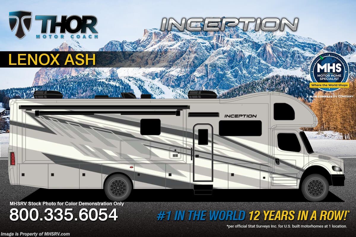 2026 Thor Motor Coach Inception 34XG Super C W/ King Bed, Auto Leveling ...