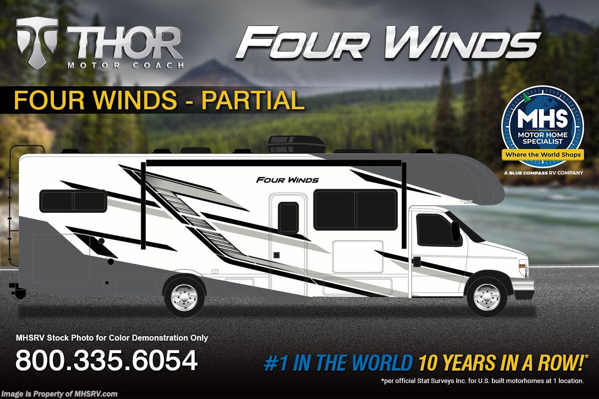 2026 Thor Motor Coach Four Winds 31E Bunk Model RV W/ 2 A/Cs ...
