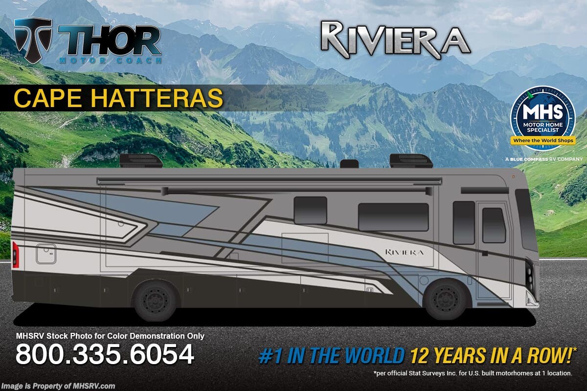 2026 Thor Motor Coach Riviera 34SD 340HP Diesel Pusher RV W/ Theater ...
