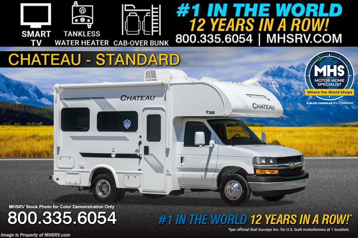 2026 Thor Motor Coach Chateau 19Z W/ Smart TV, Tankless Water Heater & Much More