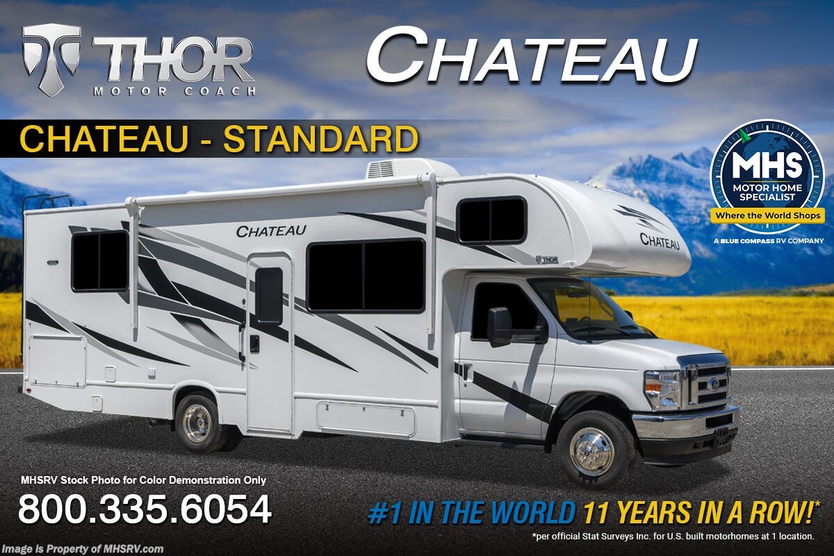 2026 Thor Motor Coach Chateau 28G W/ 50 State Generator, Tankless Water ...