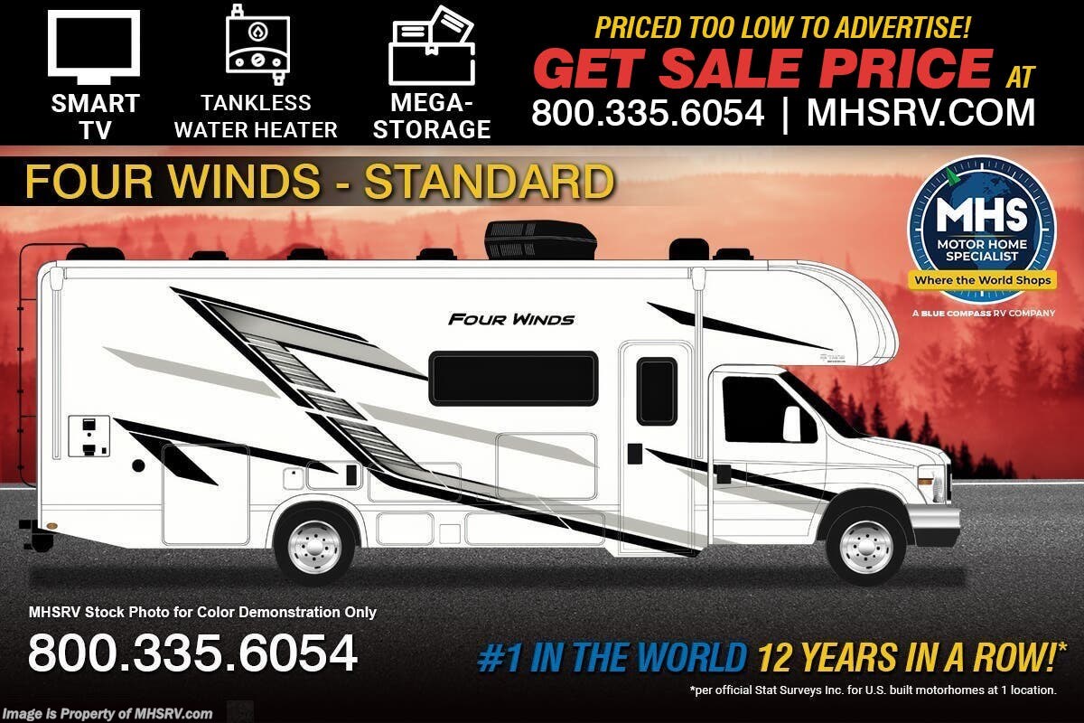 2026 Thor Motor Coach Four Winds 21Z W/ MEGA-Storage, Smart TV ...