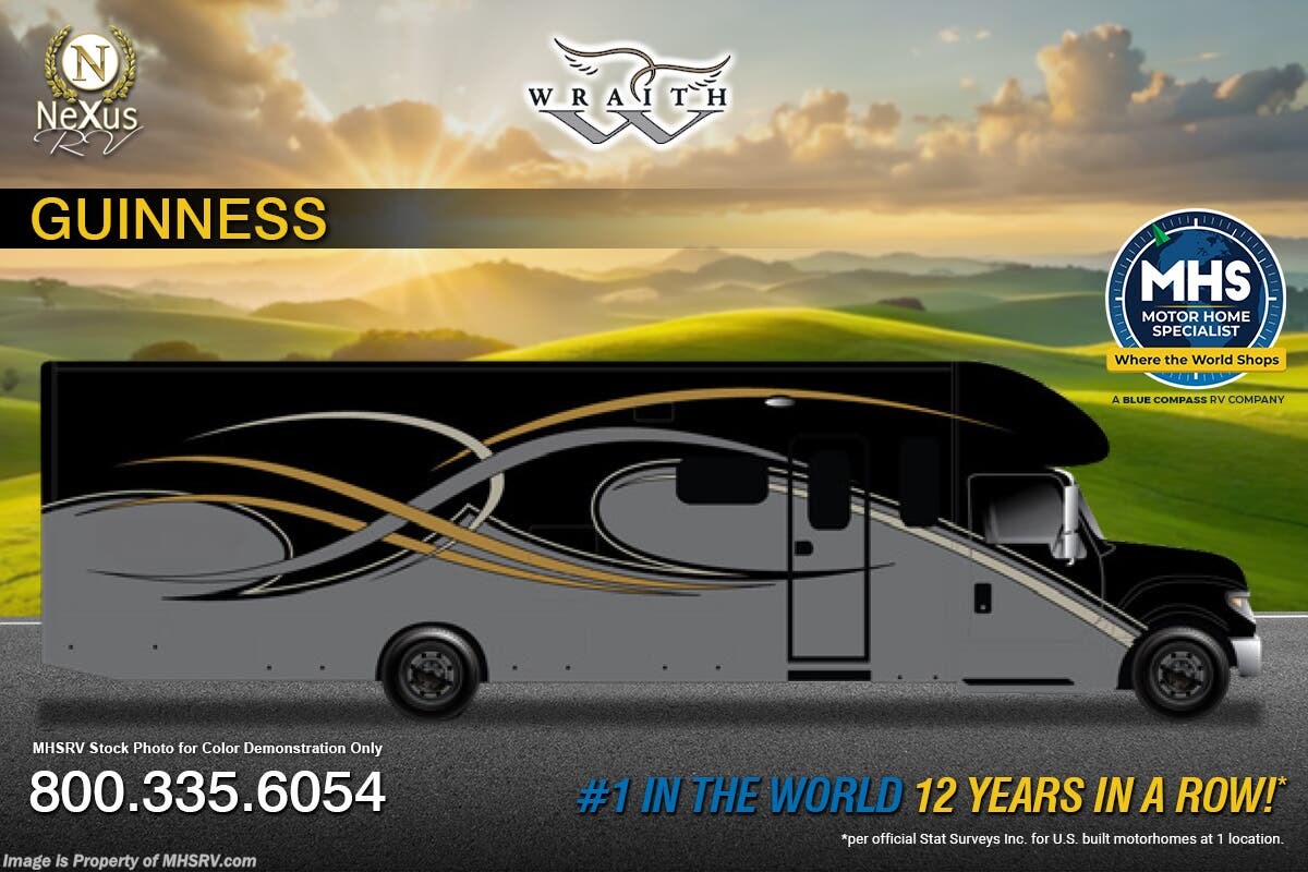 2026 Nexus Wraith 37F Bath & 1/2 Super C W/ King Bed, Theater Seats ...